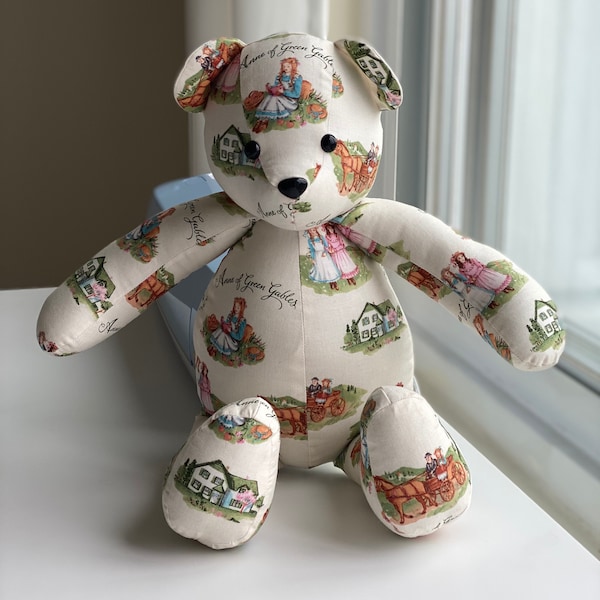 Peter Pan Characters Teddy Bear, Novelty Stuffed Animal, Handmade One ...
