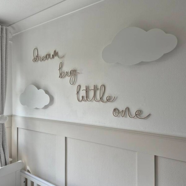 Name Sign for Nursery - Personalised Wire Word Sign - New Baby Gift - Etsy