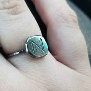 Sterling Silver Rune Ring Viking Jewelry Rune Ring - Etsy