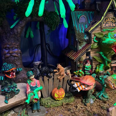 Fairy Garden Miniature Tree With Face and Staff - Etsy