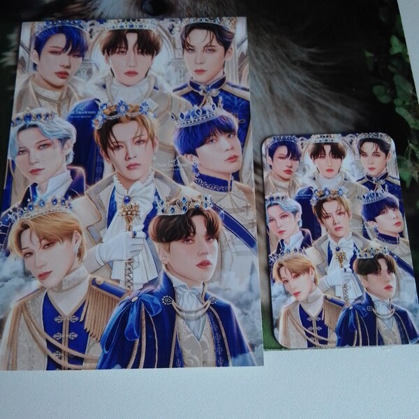 Ateez Group Royal Photo Card Ateez Fanart Kpop Fanart Digital Art Photo ...
