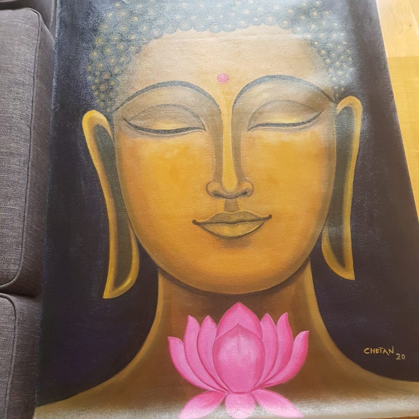 Acrylic Crow Painting Original Bird Oil Painting on Canvas Black Raven ...