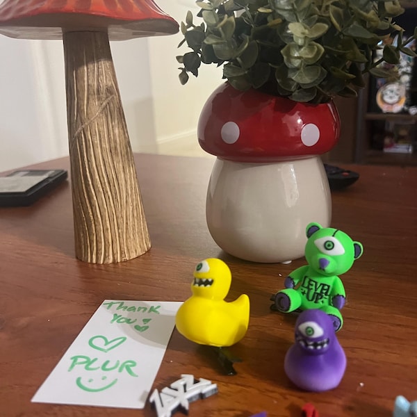 Wobble and Dark Wobble Pins Ganja White Night - Etsy