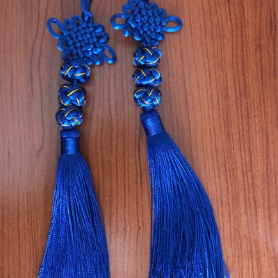 TB0504 25CM Chinese Tassels Pendant Decorated With Jaded , Numbers in ...