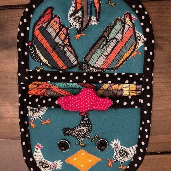 Chicken (sewing Machine Pattern) Oven Mitt - Etsy