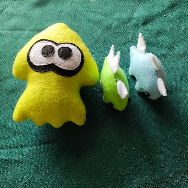 Inkling Lime Green Plush - Etsy