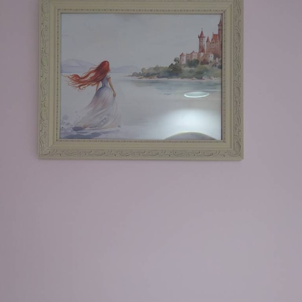 Frame TV Art ~ Belle | Beauty & the Beast | Fairytale Castle Landscape ...