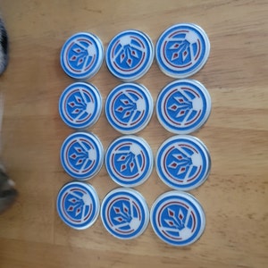 Acrylic Insert Tokens ONLY for Speed 2 and 4 Maneuver Tools - Etsy