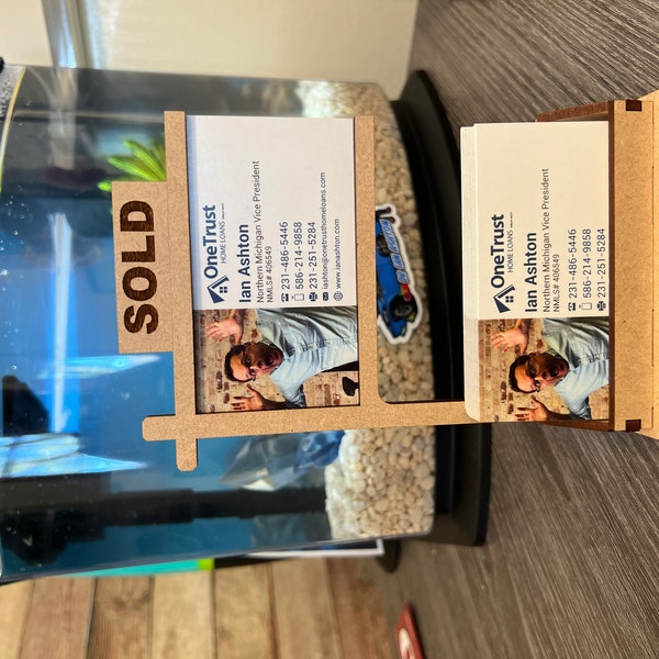 Real Estate Business Card Holder Kit - Etsy