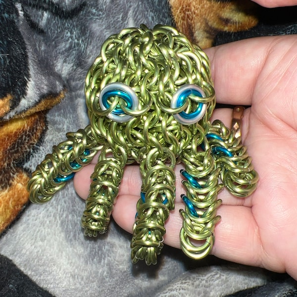 Tutorial - Chainmaille Octopus - Etsy