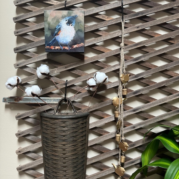 Red Cardinal CUSTOM Original Oil Painting by Daiga Dimza Handmade Bird ...