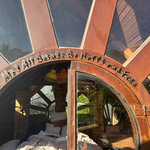 Corten Steel Custom Signs, House Address Street Rusty House Number Wall ...