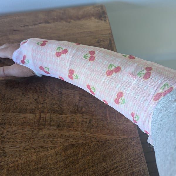 NEW - Heart Arm Cast Cover or Cherry Arm Cast Cover - Etsy