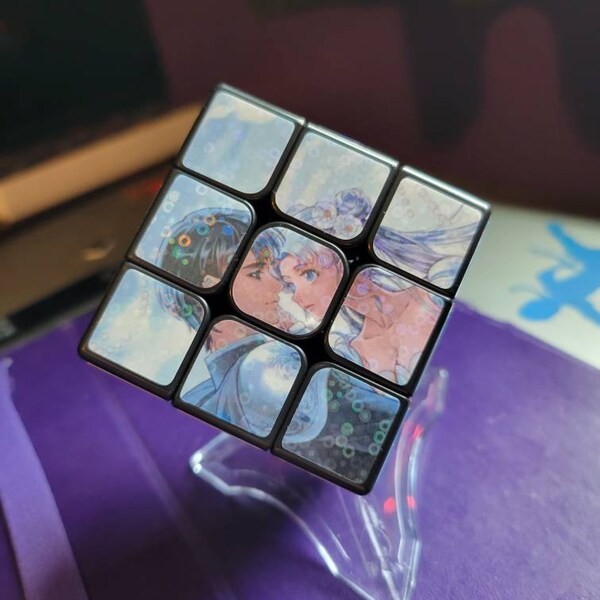 Custom Puzzle Cube 3x3 ~ Personalized Working Puzzle ~ Create Your Own ...