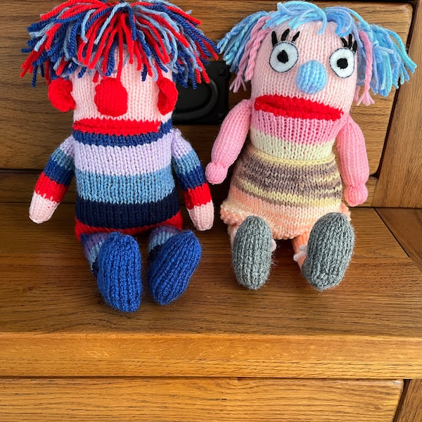 Little Worry Monsters, 10'' Worry Eater, Toy Knitting Pattern, Worry ...