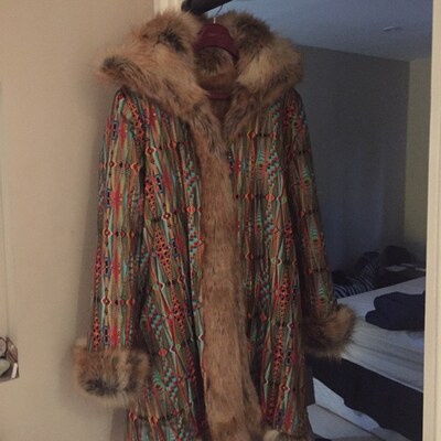 Neon Pink Monster Trippy Funky Fuzzy Rave Festival Fur Disco Burning ...