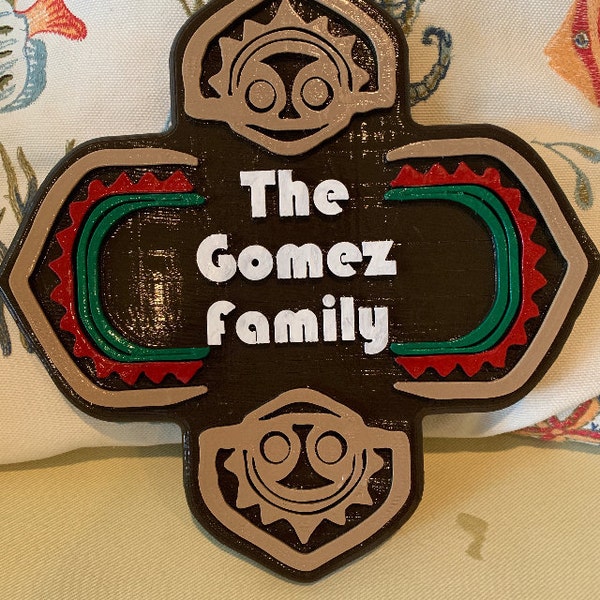 Personalized Polynesian Themed Family Last Name Sign / Plaque ( Disney ...