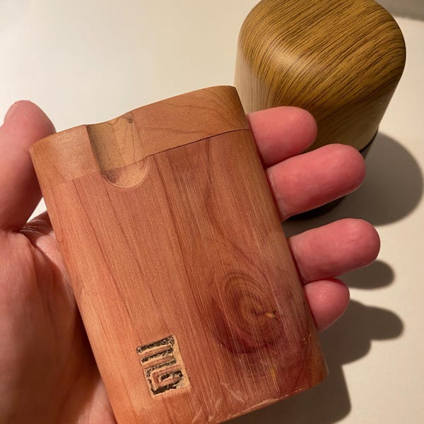 Bocote Wood Dugouts With Your Choice of One Hitter Pipes Slider Lids 3 ...