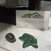 Canadian Jade Turtle - Multiple Sizes - Jade Figurine - Turtles - Etsy ...