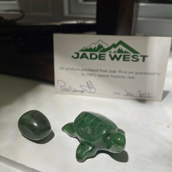 Canadian Jade Turtle - Multiple Sizes - Jade Figurine - Turtles - Etsy ...