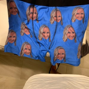Custom Face Trunks Personalized Photo Men's Shorts Give | Etsy