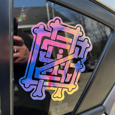 Griz Bones Logo Vinyl Decal EDM Car Laptop Phone Window Sticker - Etsy