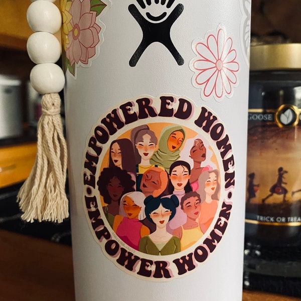 Empowered Women Empower Women Sticker | Feminist Sticker for Laptop ...