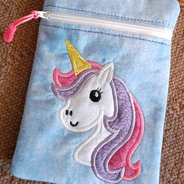 Unicorn Embroidery Applique Design, Unicorn Machine Embroidery, Cute ...