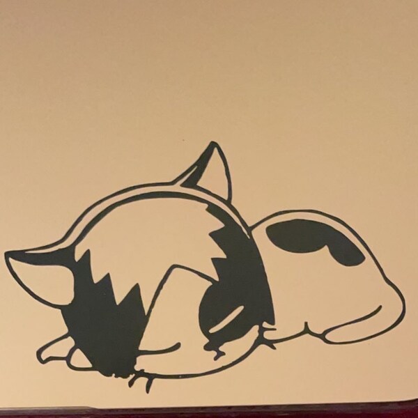Kenma Cat Sticker - Etsy