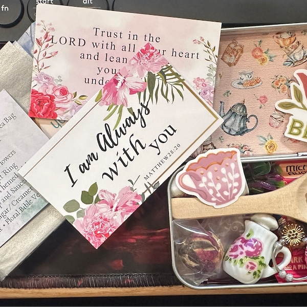 Tea Time Tins - Hand-crafted Hinge-top Tin | Unique Tea Gifts ...