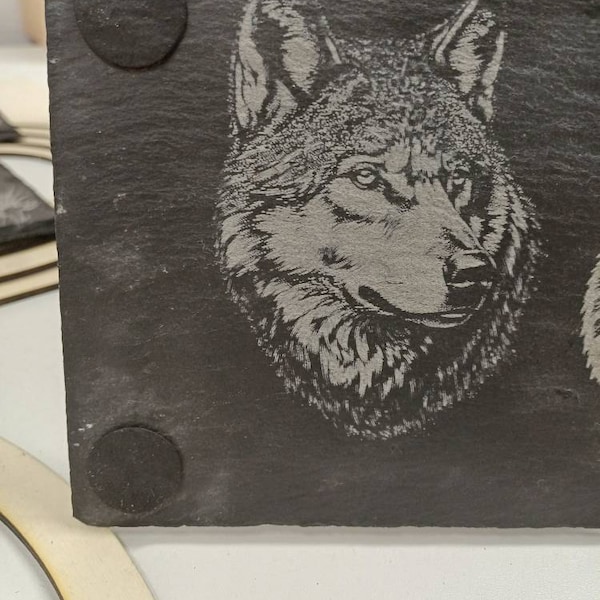 40 Detailed Wolf Designs SVG & PNG Bundle for Laser Engraving or Print ...