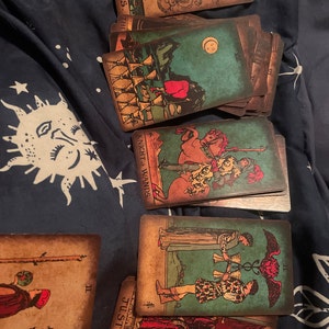 SAME DAY SHIPPING Tarot Card Deck Vintage Tarot Reading Deck for ...