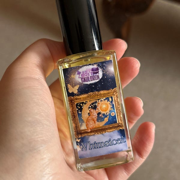 Whimsicat Perfume | 90s Whimsi Goth, Fruity Floral Scent - Etsy