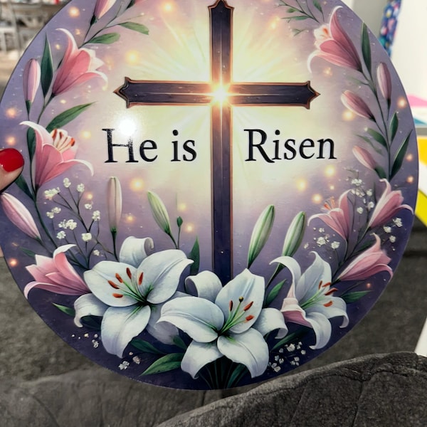 Hello Spring Wreath Sign, Spring Wreath Signs, Tulips and Daisies ...