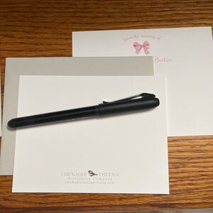 Personalized Script Thank You Cards Thank You Notes Flat or Folded ...