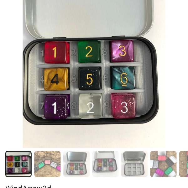 Spell Slot Holder for Dungeons and Dragons, Pathfinder, or Other Table ...