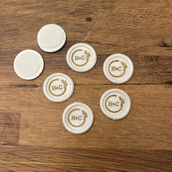 Custom Wax Stickers, 70+ Colors of Wax Seals With Self-adhesive Backing ...