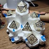 Columnar Basalt Dice Display - Dungeons and Dragons - 3D Printed Made ...