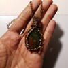 Beautiful Onex Pendant Copper Pendant. Wire Wrapped Pendant. Handmade ...