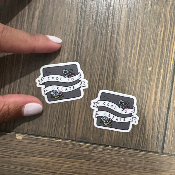 Programmer, Developer, Software Engineer "code to Create" Enamel Pin - Etsy