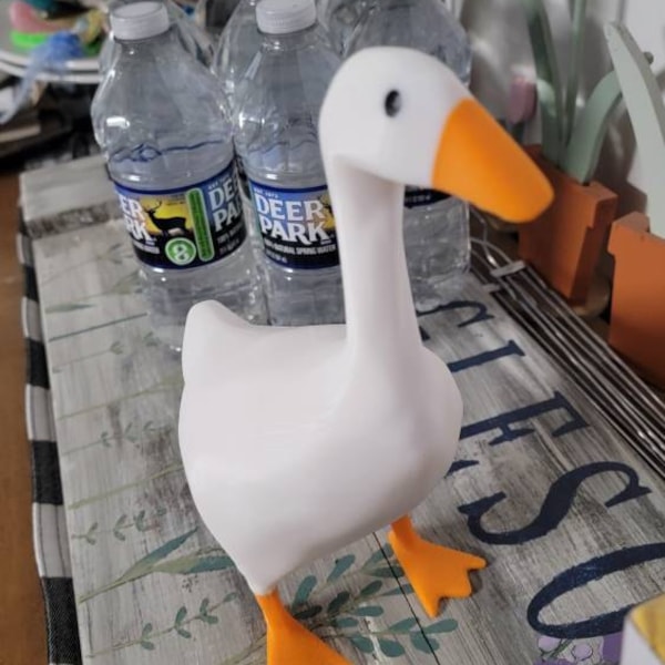 Untitled Goose 3D Printed Magnetic Statue - Etsy