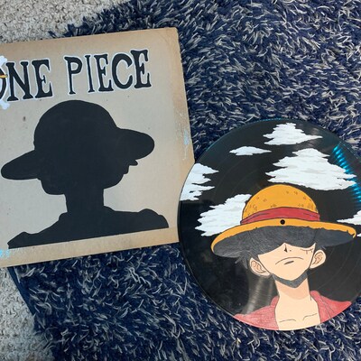 Customizable Hand Painted Anime Fanart 12 Vinyl Record Vinyl Record ...