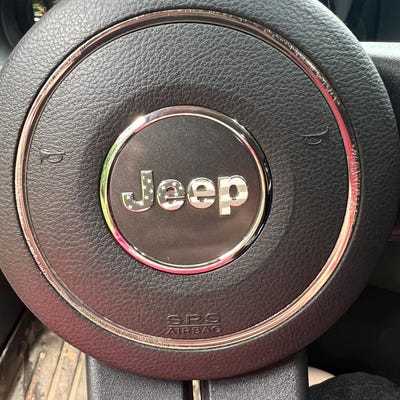 Chrome Jeep Emblem Sticker Decal, Wrangler JK, TJ, JL, Gladiator ...