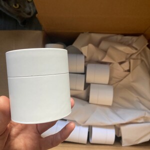 50 Eco Jars 4oz 120g Kraft Paper Cardboard Cosmetics - Etsy