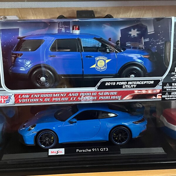 1/18 Scale Houston Texas Die Cast Model Police Car Replica With Working ...