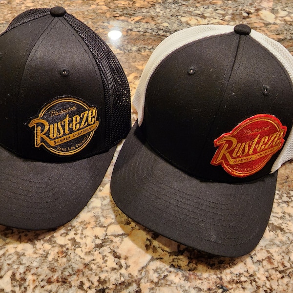 Rust-eze Logo From Disney & Pixar Cars Movie Fully Embroidered Sew-on ...