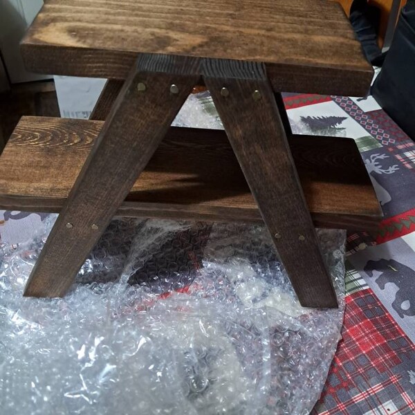 Wood Riser With Feet Modern Farmhouse Decor Rustic Home Decor Table ...