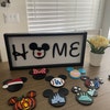 DIY KIT Mickey Mouse Inspired Home Sign, Interchangeable Mouse Heads ...