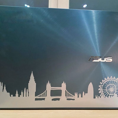 London Skyline Sticker the Vinyl Creations London Eye London Bridge ...