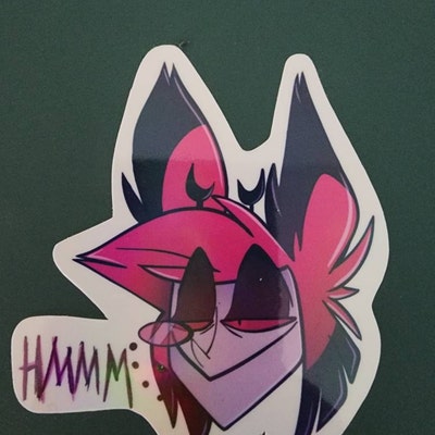 Lucifer Hazbin Hotel Handmade Stickers Die Cut Sparkle Laminate ...